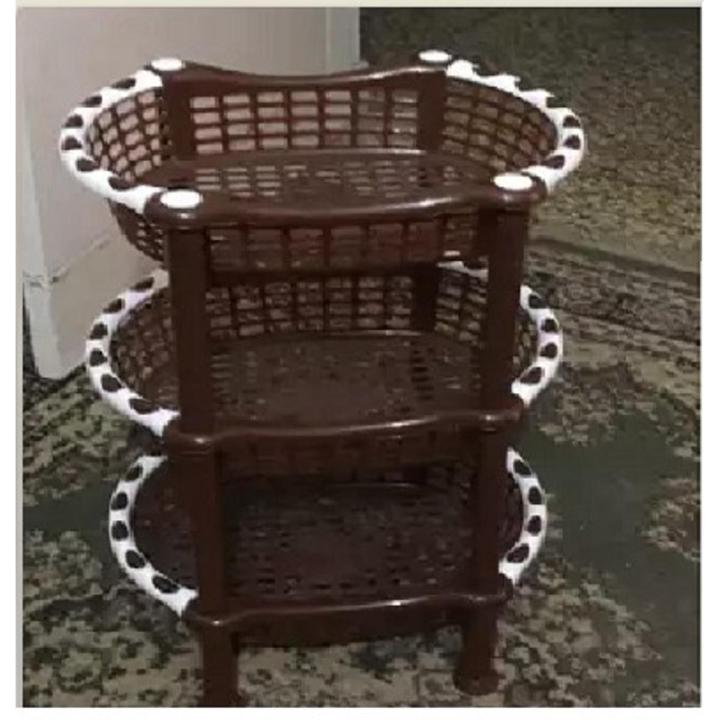 Multipurpose Rack For Fruits/Vegetable 3 layer compartment Onion Potato ...