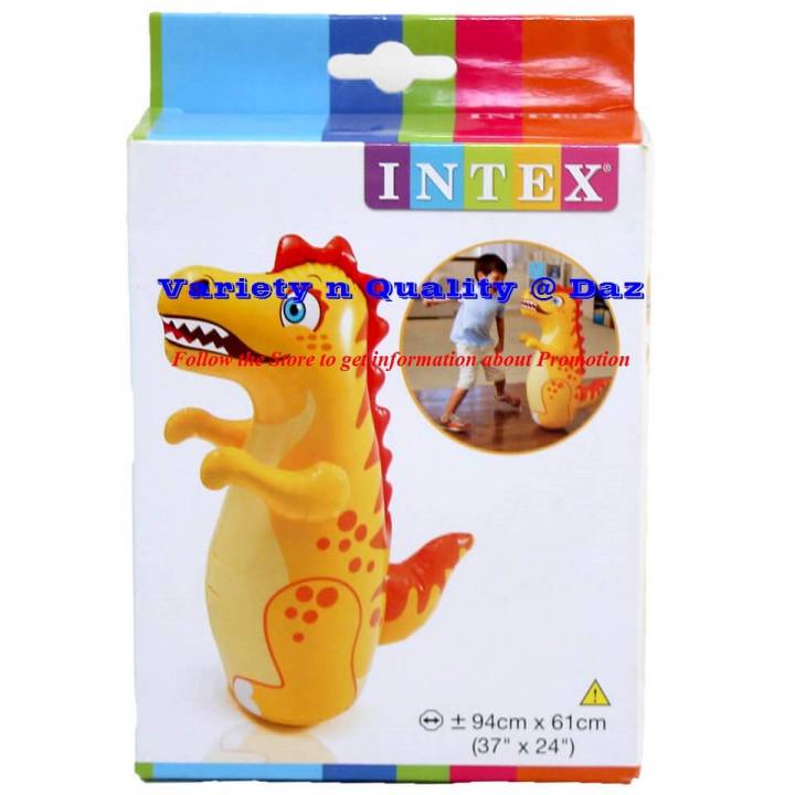 Intex 3D BOP Bag Blow Up Inflatable - Character n Animals | Daraz.pk