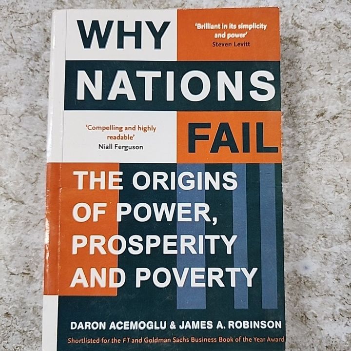 WHY NATIONS FAIL BY DARON ACEMOGLU | Daraz.pk