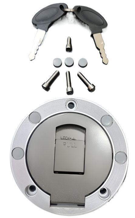 Motorcycle Fuel Tank Lid Lock / Petrol Tank Cap Lock with Keys and ...