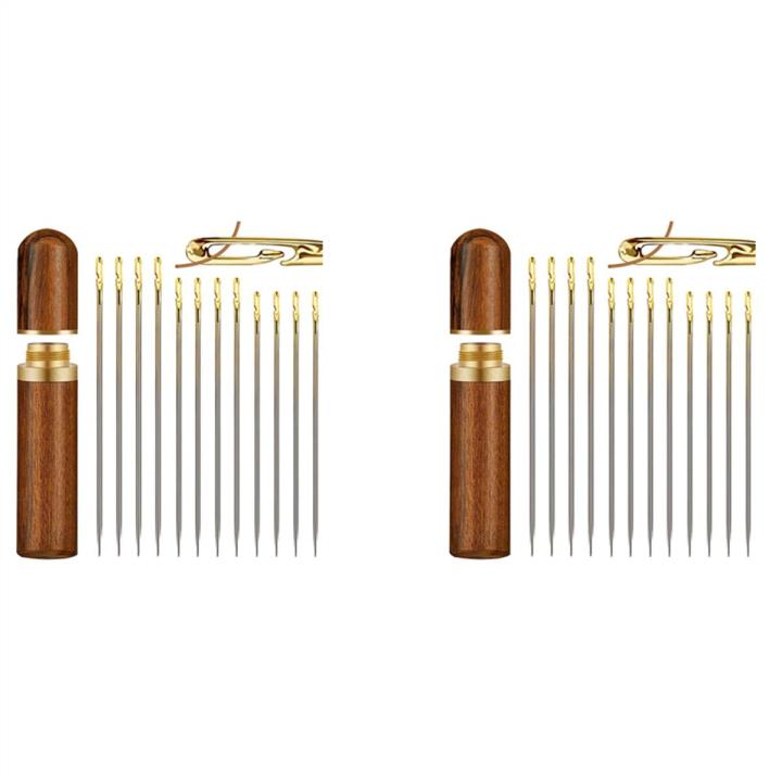 2X Self-Threading Needles,Sewing Needles for Hand Sewing,for the ...