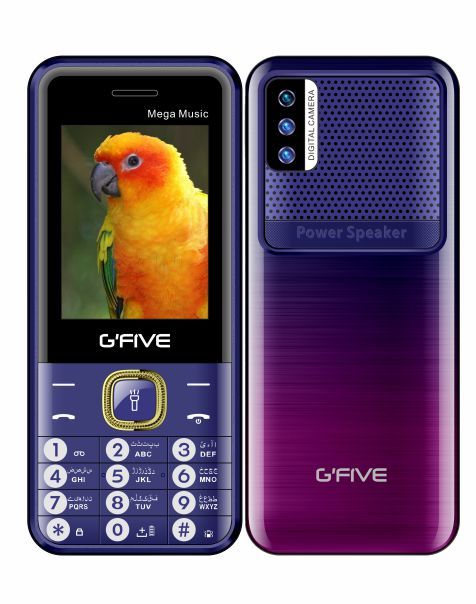 GFIVE MEGA MUSIC - Dual Sim - 2.4" Inch Display - 3500 MAH Battery ...