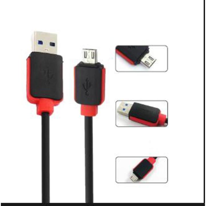 ORIGINAL Warner 2 Meter Android Data Cable 8600 Micro USB 3.0 Fast ...