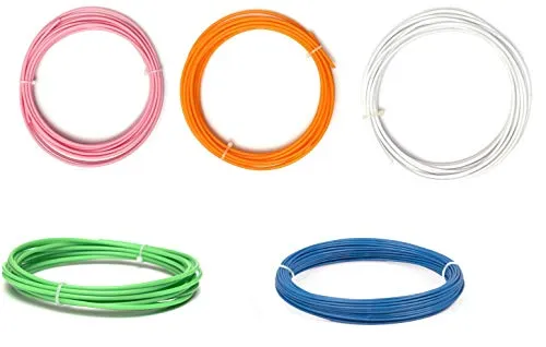 3D Printer Filament 1.75 mm PLA Filament for 3D Pen / 3D Printer (2.5m ...