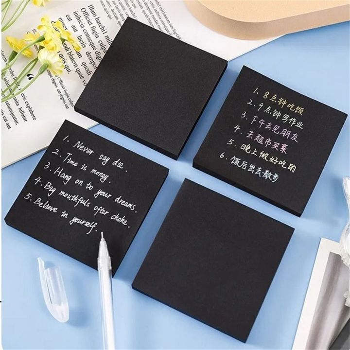 Office Accessories Self-adhesive Sticky Notes Easy Post Notes 50 Sheets ...