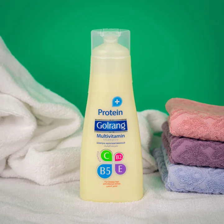 Golrang Multivitamin Shampoo + Protein For Hair Growth Oily Hair Irani ...