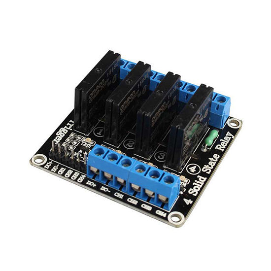 4 Channel Solid State Relay Module | Daraz.pk