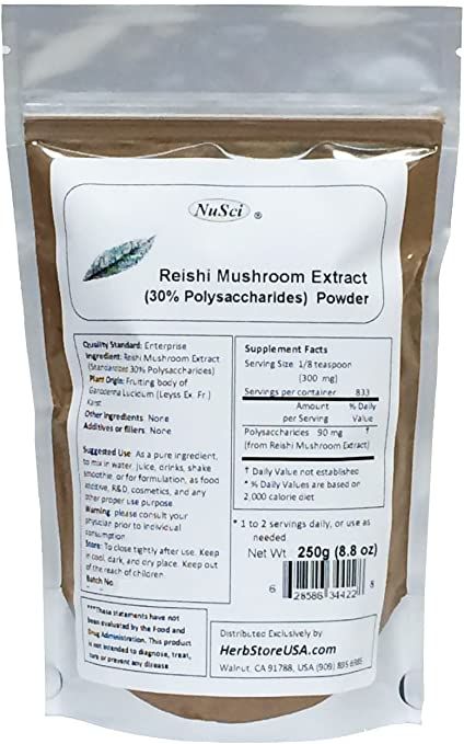 Herbadiet Red Reishi Mushroom Ganoderma 30% Polysaccharide 100G | Daraz.pk