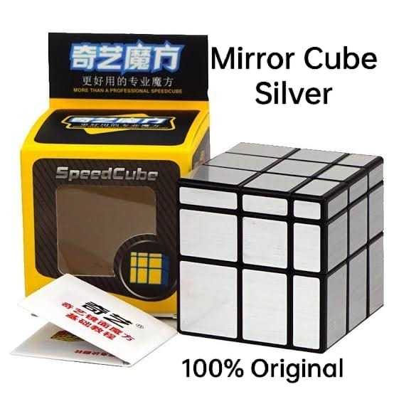 Original Mirror Cube - Silver - Rubik's Cube for Kids Boy, Girls ...