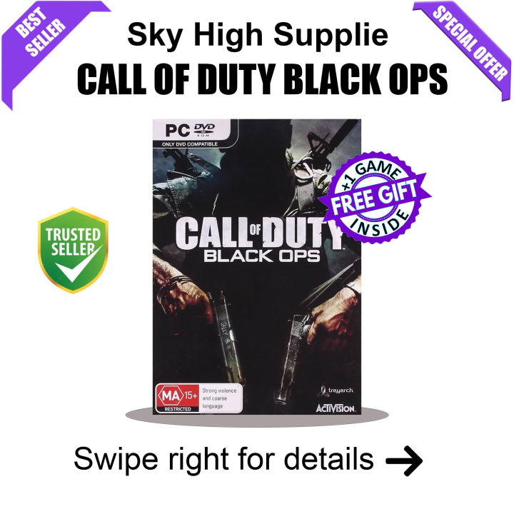 CALL OF DUTY BLACK OPS - GAME FOR PC (GOOGLE DRIVE/ MEDIAFIRE) - QR ...