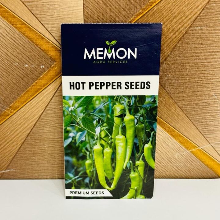 F1 Hybrid Hot Pepper Seeds (سبز مرچ, Green Chilli) - High Yield ...