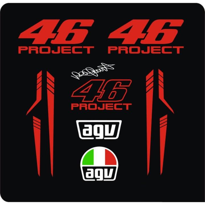 46 Project Stickers For Helmet Scooter bike Motor bike Car Van Any Kind ...