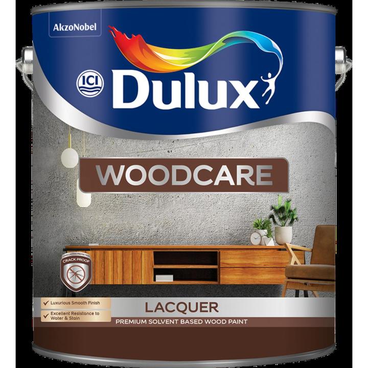 Dulux Woodcare Matt Lacquer - Provides protection and smooth finish ...