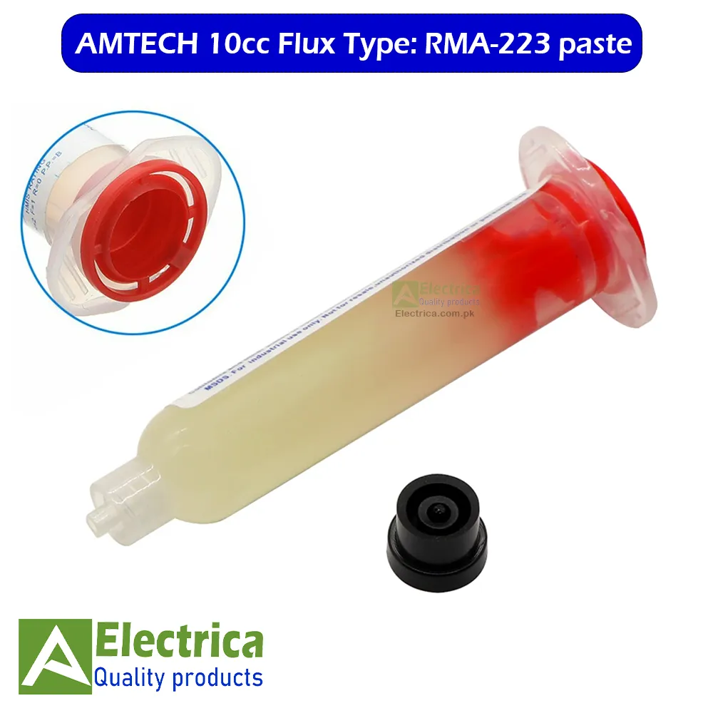 pack of 5 pcs of Best Quality AMTECH 10cc Flux Type: RMA-223 Soldering ...