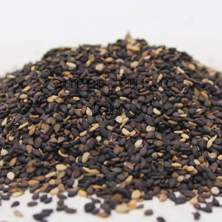 Premium Sesmu Seeds | Til Syah | Pure Black Sesame Seeds for Energy ...