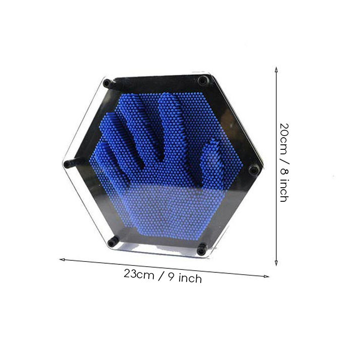 New Octagon Hexagon Shape 3D Pin Art Impressions Sculpture Play Toy ...