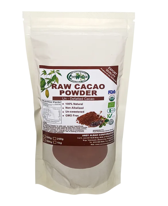 Organic Raw Cacao Powder 100g | Daraz.pk
