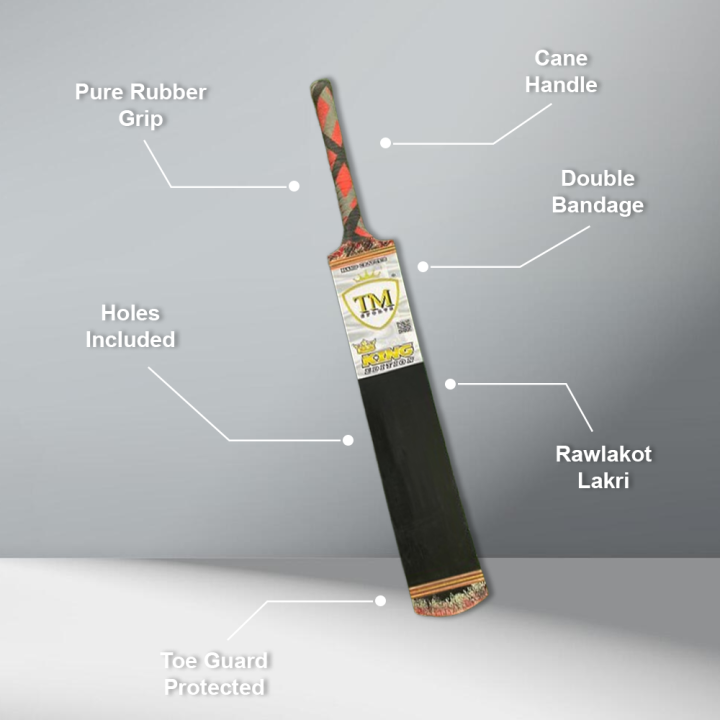 TM brand Ball Cricket Bat full cane | Daraz.pk