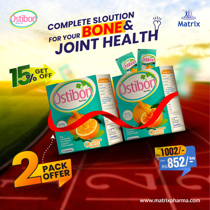 MATRIX PHARMA Ostibon® Sachet - 2 Pack Bundle & Save 15% | Your Daily ...