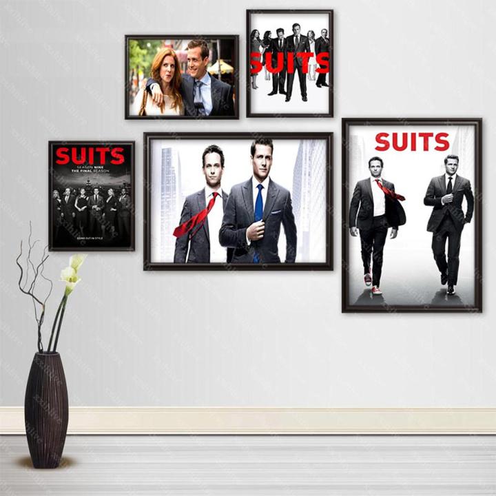 TV Series Suits Posters Wall Art Decor Picture Modern Home Room ...