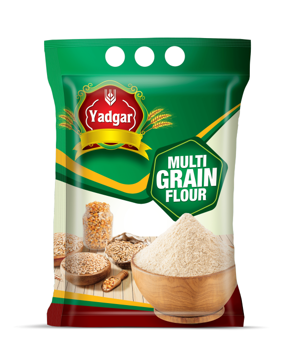 YADGAR MUTLIGRAIN FLOUR (01 KG) || MULTIGRAIN ATTA | Daraz.pk