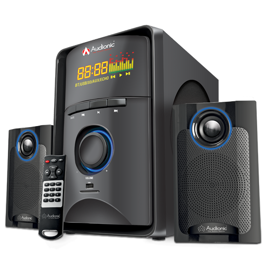 Audionic - AD-6000 - BlueTune - 2.1 Multimedia Channel Speaker - Dual ...