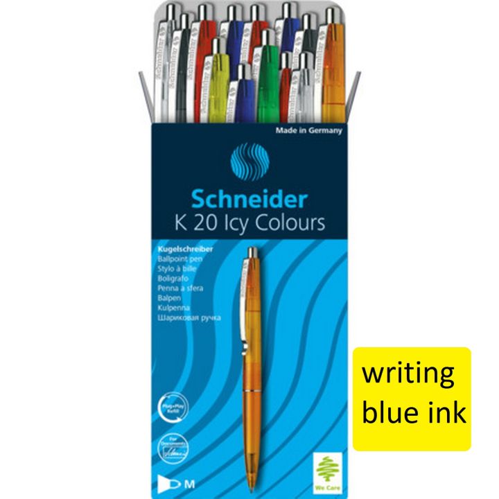 Schneider K20 Icy Ballpoint Pen (Made in Germany) Medium Point (M ...