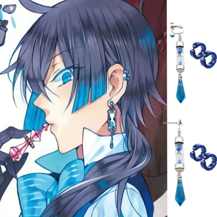 Vanitas Earrings The Case Study Of Vanitas No Karte Props Hourglass ...