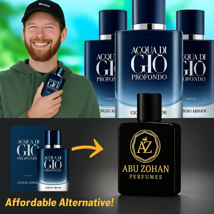 Armani Acqua Di Gio Profondo Inspired Perfume by Abu Zohan – Long ...