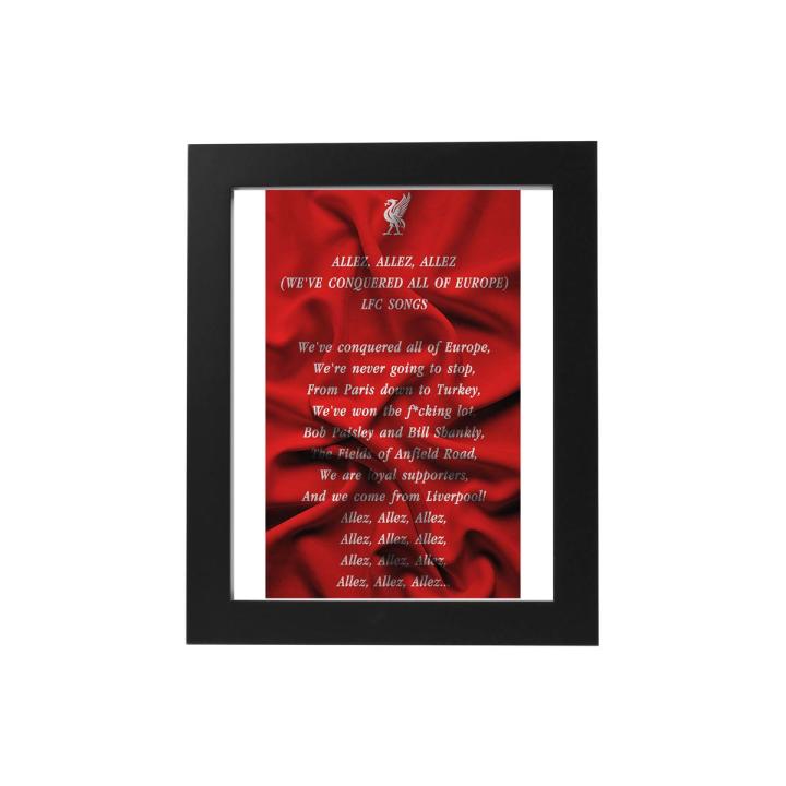 Liverpool FC YNWA Football Enthusisats Nostalgic Posters Room Posters ...