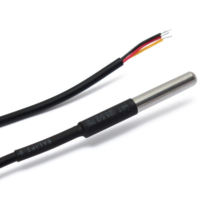 Waterproof Tools DIY Temperature Sensor Thermal Probe Wire Thermometer DS18B20 For Arduino ...