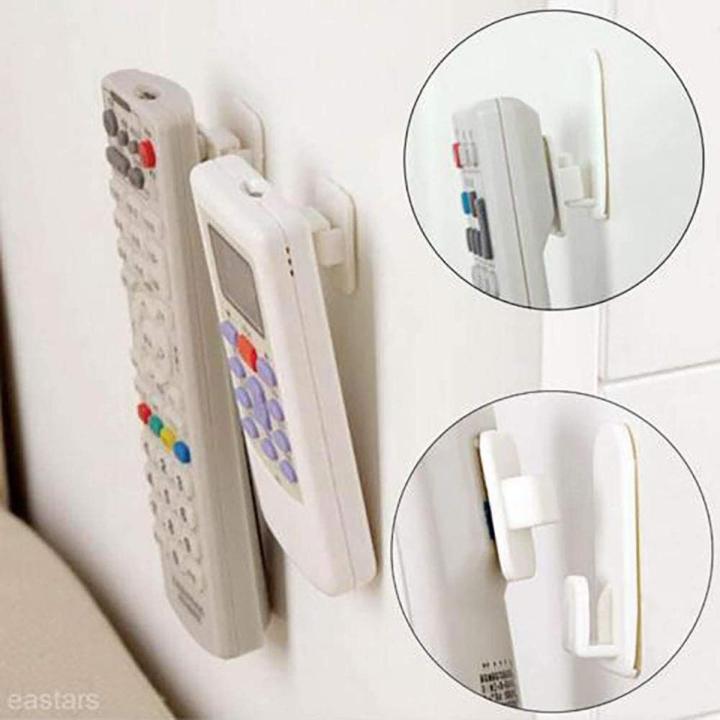 Sticky Hook Set TV Air Conditioner Remote Control Key Wall Storage ...