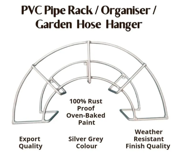 Garden Hose Hanger / Water Irrigation Hose Rack / Pneumatic Pipe Reel ...