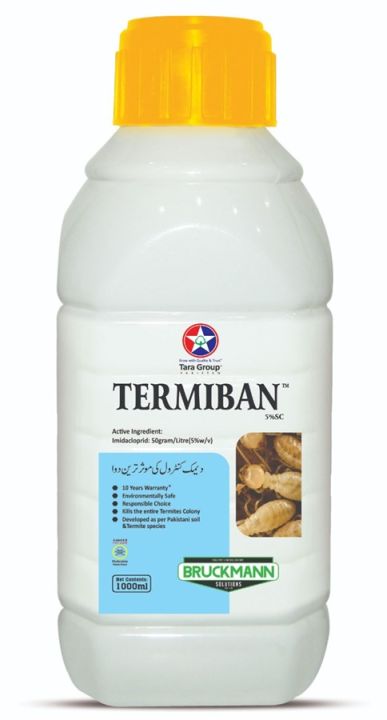 Termiban 1000ml - Advanced Household Termiticide Spray with Fipronil 50 ...
