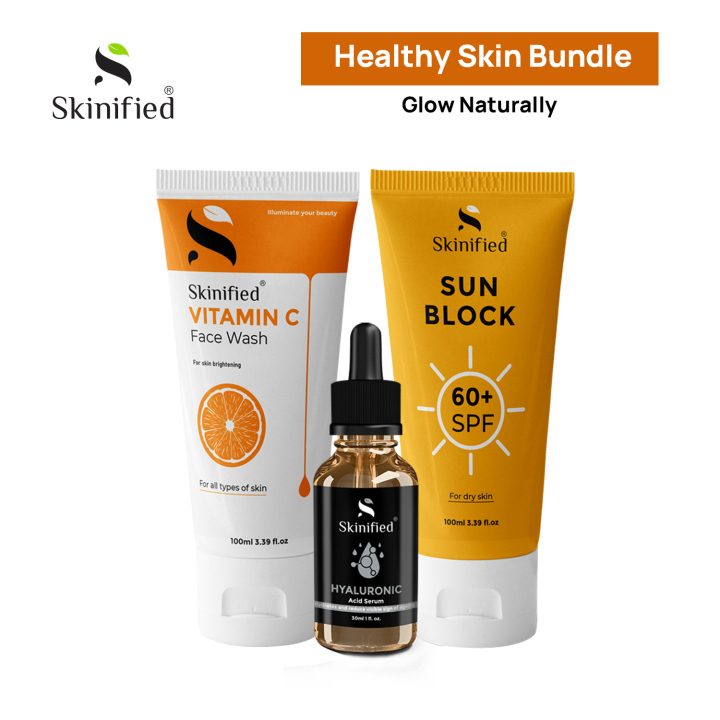Skinified Healthy Skin Bundle - Nourishing skincare bundle - Hydration ...