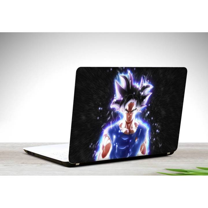 Goku Ultra Instinct Dragon Ball Anime Laptop Skin Vinyl Stickers Decal ...
