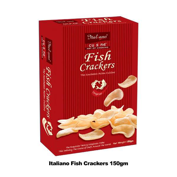 Italiano Fish Crackers 150gm | Daraz.pk