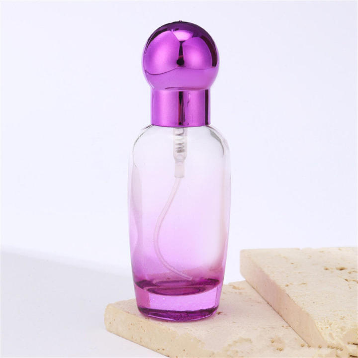 20ML Perfume bottle Empty Gradient coloured Cylindrical Dispenser ...