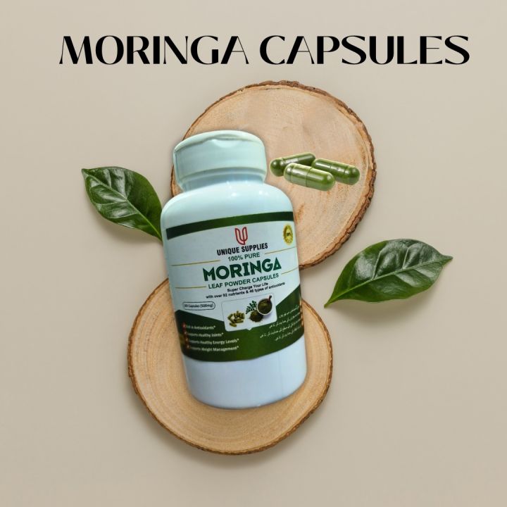 Moringa Capsules 90 - Organic Pills, Weight Loss | Daraz.pk