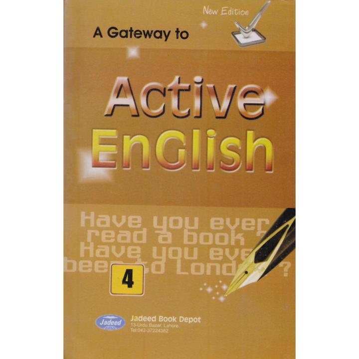 A Gateway to Active English Key Book 4 by Muhammad Farooq Malik | Daraz.pk