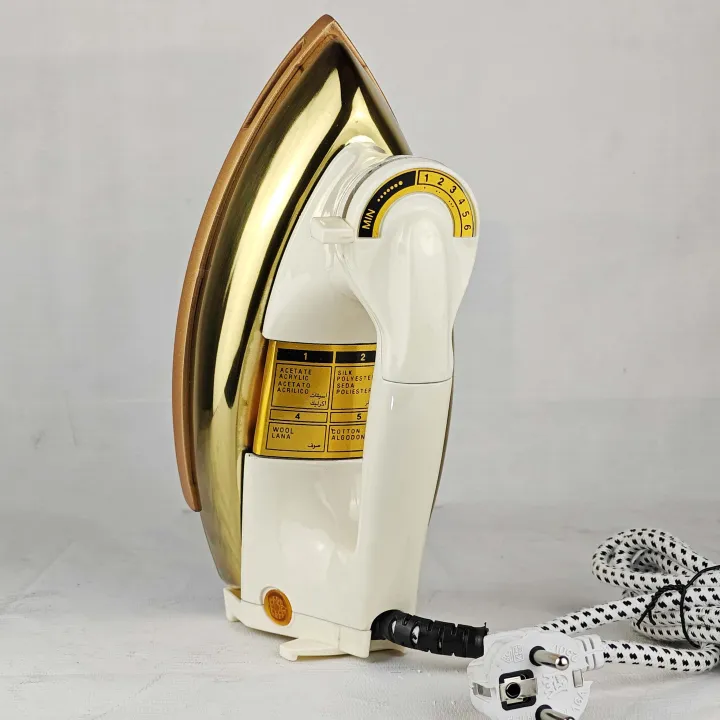 Original Dry Iron 1000 Watts Made In Japan Heavy Duty Deluxe Automatic ...