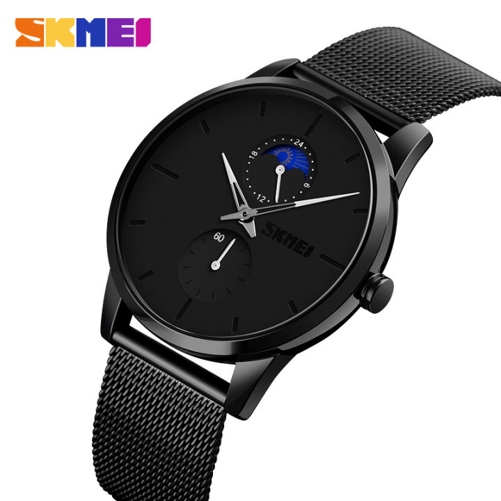 SKMEI 9208 Fashion Business Luxury Waterproof Male Wristwatch Quartz ...