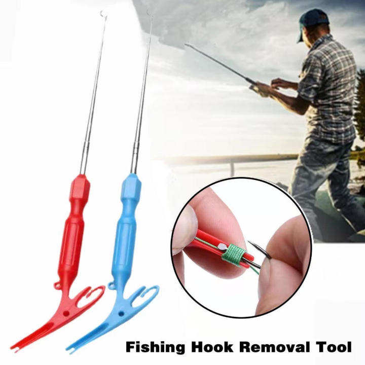 Quick Hook Lifter Dual Purpose Fish Hook Extractor Lightweight Portable ...