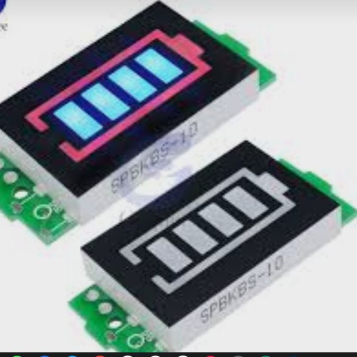 1s-8s 3-34V Lithium Battery Capacity Level Indicator Module 18650 ...