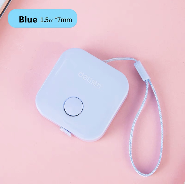 Deli Mini Measuring Tape Measures Portable Retractable Ruler Children ...
