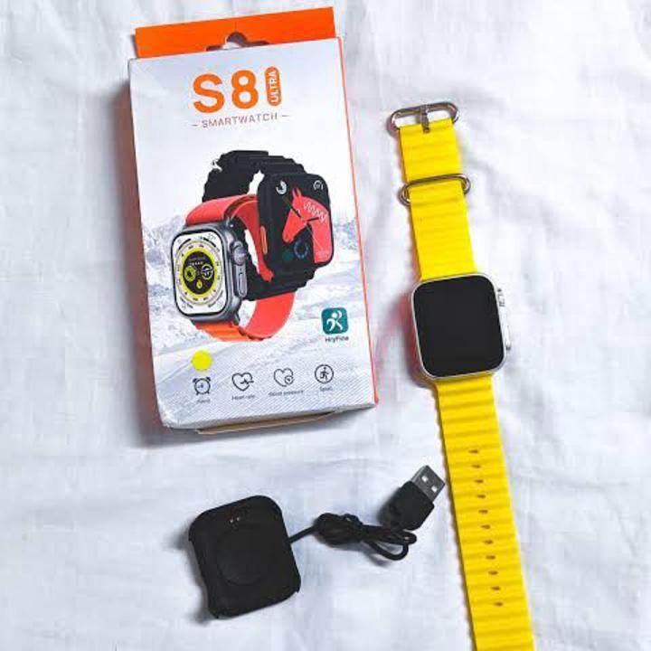 S8 Ultra 2PIN Charging Sleep Monitoring Bracelet Full Touch Screen ...