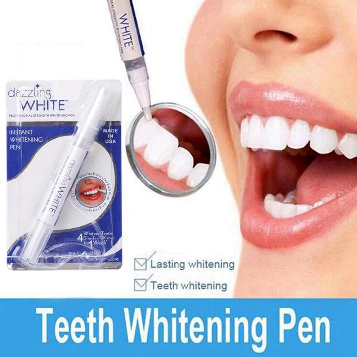 Natural Whitening Pen for Teeth | Plaque & Stain Remover | Gel-Based ...
