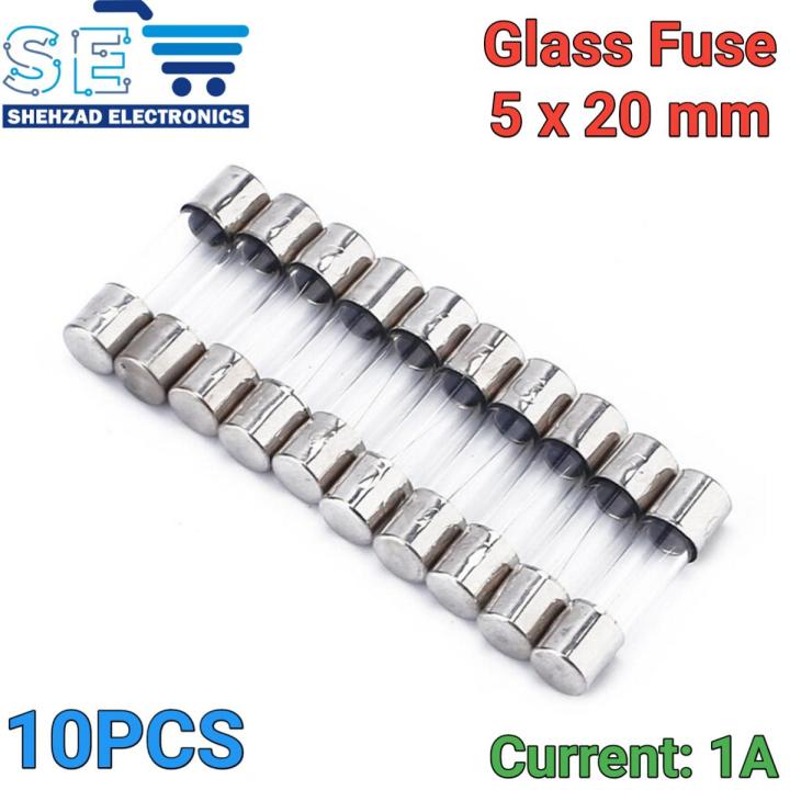 10PCS Glass Tube Fuse 5x20mm 6x30mm 1A 2A 5A 10A 20A 250V Quick Blow Fuses | Daraz.pk
