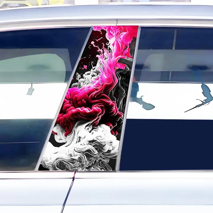Personalized Car B-Pillar Decal, Upgraded Vinyl Car Decals,Car Side ...