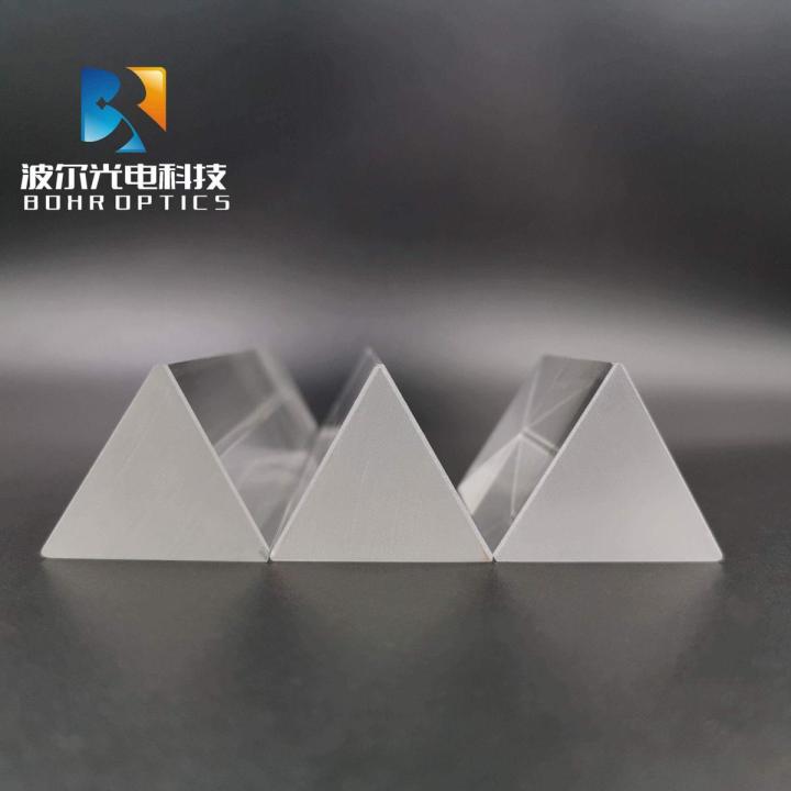 Triangular Prism BK7 Optical Prisms Glass Physics Teaching Refracted Light Spectrum Rainbow ...